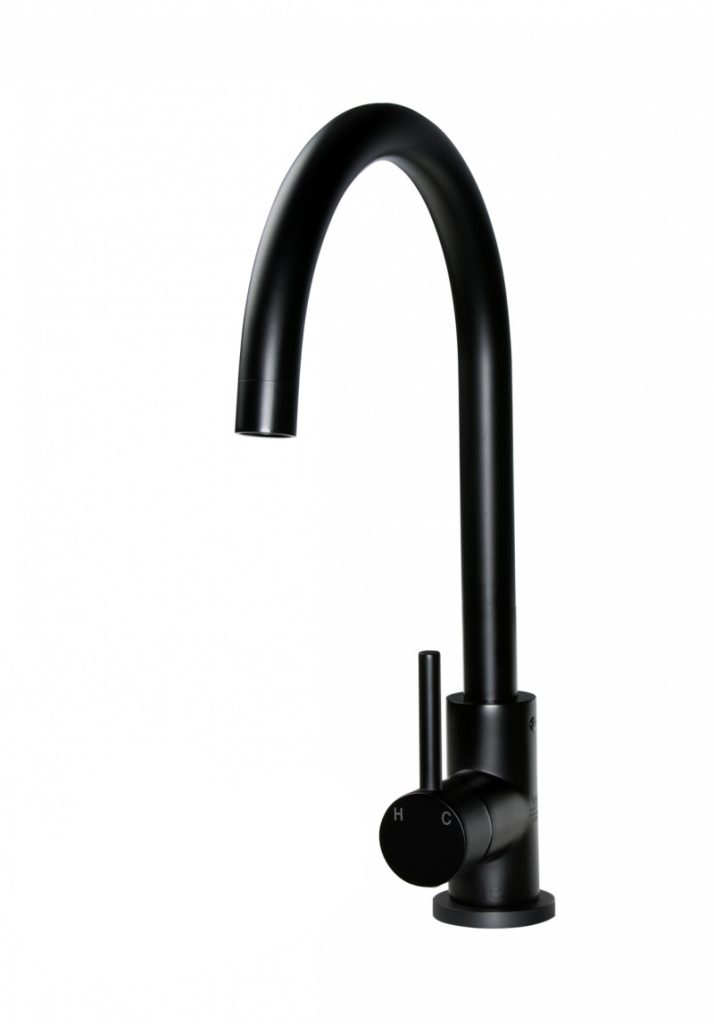 Matte Black Kitchen Mixer Tap - Middletons Builders Warehouse
